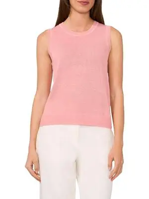 Halogen Halogen(r) Crewneck Sweater Tank Bridal Rose