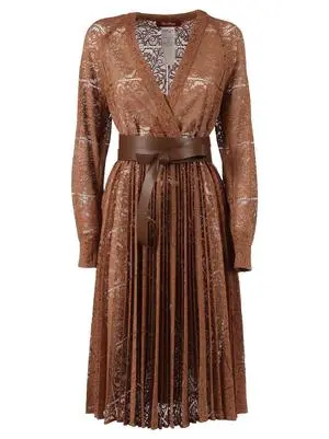 MAX MARA STUDIO Midi Dress - Brown
