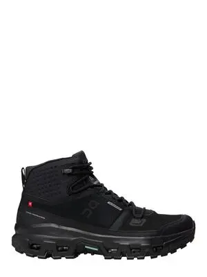 On On Black Cloudrock Mid WP Sneakers Black Black
