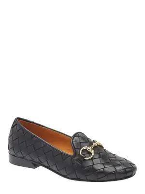 Robert Zur Letti Bit Woven Loafer - Black