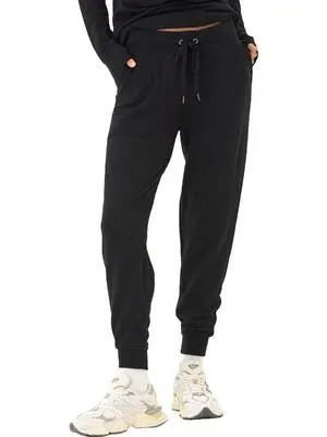 THREADS 4 THOUGHT Threads 4 Thought Liara Feather Fleece Pocket Joggers Black