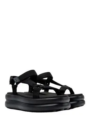 Camper Pelotas Flota Up Platform Sandals - Black