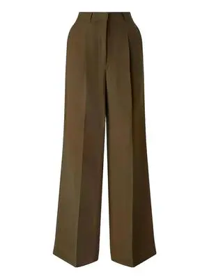 Pinko High-waisted Trousers - Brown