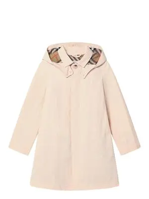 Burberry Cotton And Nylon Car Coat - Pink