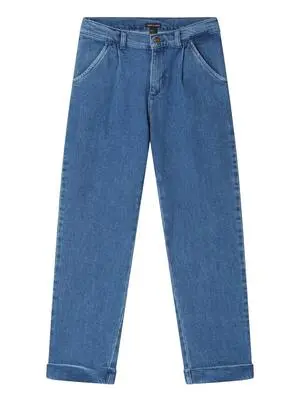 MINI RODINI Organic Denim Jeans - Blue