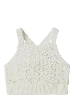 IL GUFO Il Gufo Crochet Top