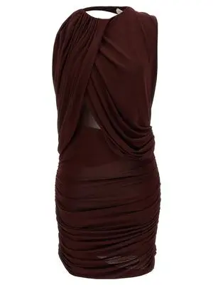 Magda Butrym 09' Mini Dress - Bordeaux