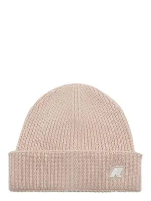K-WAY Wool And Cotton Bonnet - Pink