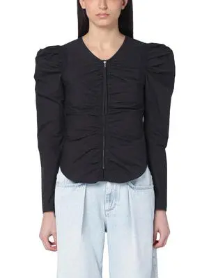 Isabel Marant Top With Zip Closure - Black