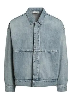 Fear Of God Denim Trucker Jacket - Light Blue