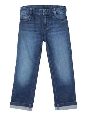 Givenchy Washed Denim Jeans - Blue
