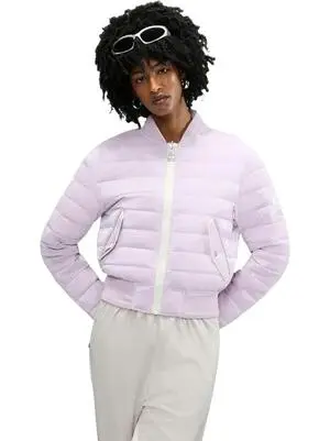 ALPENHAUS Alpenhaus Cluza Reversible Quilted Bomber Jacket Orchid Ice