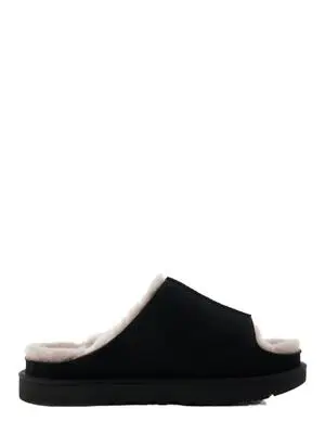 UGG Greenport Sheepskin Slides - Black