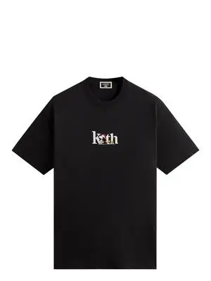 Kith For Peanuts Serif Tee - Black