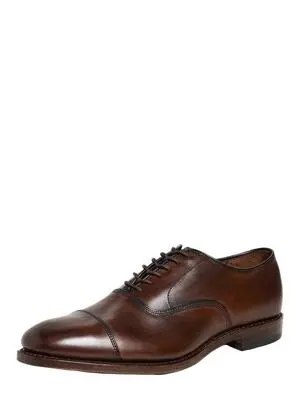 Allen Edmonds Park Avenue Leather Lace Ups - Chili