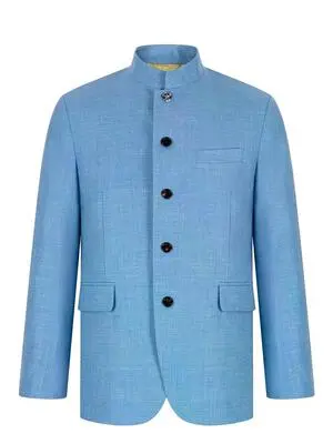Shanghai Tang Five-button Jacket - Blue