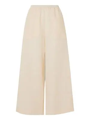 ERES L'intemporel Select Linen Wide-leg Pants - Neutrals