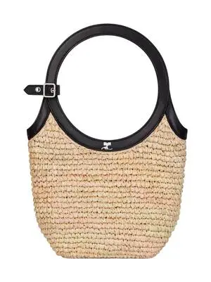 COURREGES Holly Shoulder Bag - Neutrals