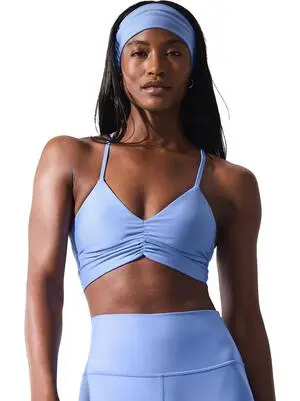 Alo Yoga Airlift Divine Bra - Crystal Clear Blue