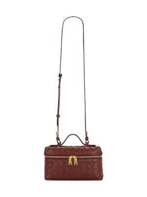 Bottega Veneta Bottega Veneta Bang Bang Vanity Case Sapele & Gold