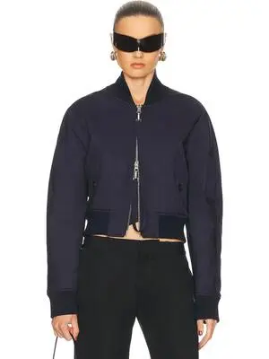 COURREGES Scuba Bomber Jacket - Navy