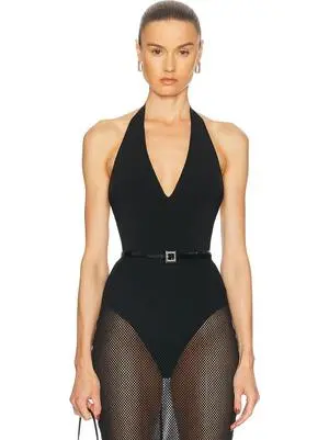 A.L.C. Lila Bodysuit - Black