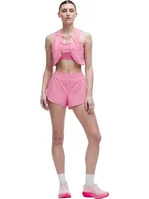 Lululemon Fast And Free High-Rise Split Short 3" Candy Cloud
