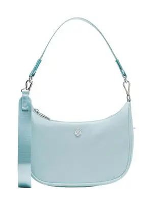Lululemon City Essentials Small Shoulder Bag - Foam Cloud/silver
