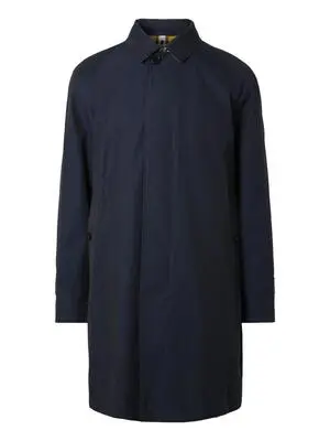 Burberry Cotton-gabardine Car Coat - Blue