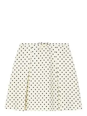 Valentino Garavani Aline Mini Skirt - Cream