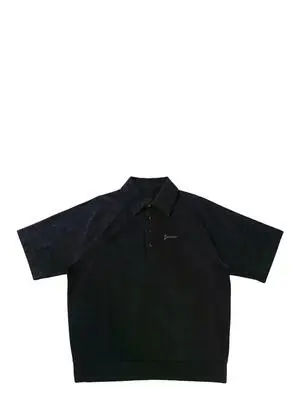 Givenchy Logo-lettering Polo Shirt - Black