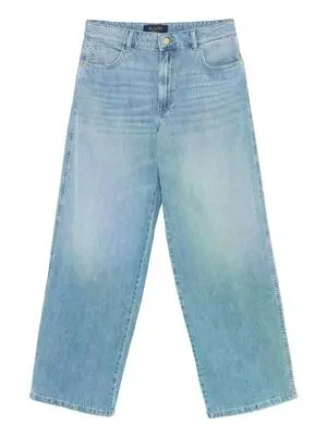 KAOS Wide Leg Jeans - Blue
