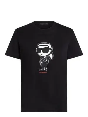 Karl Lagerfeld Ikon T-shirt - Black