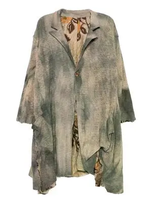 CHIAHUNG SU CHIAHUNG SU Dyed Mesh Coat