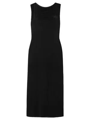 Khaite Ruslan Knitted Maxi Dress - Black