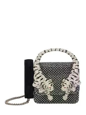 Roberto Cavalli Roar Phone Bag - Black