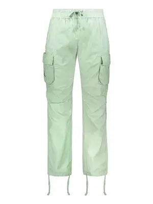 John Elliott Cotton Cargo Trousers - Green