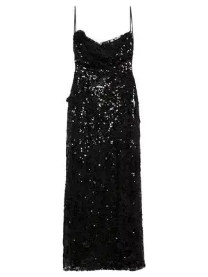 COPERNI Coperni X Disney Sequin-Embellished Maxi Dress