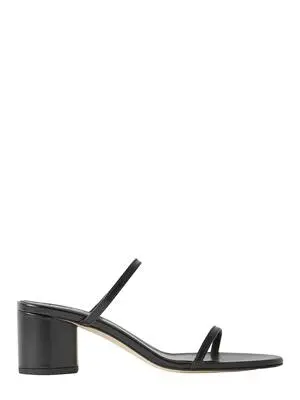 AeydĒ Annika Leather Mules - Black