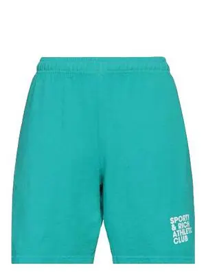 SPORTY & RICH Athletic Shorts - Blue