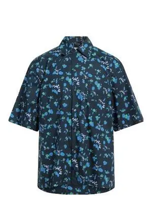 Marni Shirt Size Cotton - Navy
