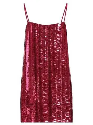 Pinko Mini Sequined Dress - Red
