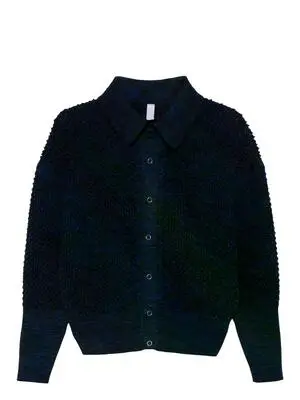 CFCL Lattice Knit Cardigan - Blue