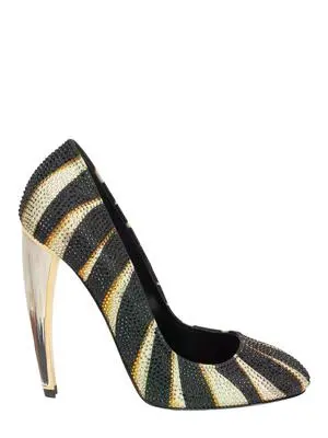 ROBERTO CAVALLI Roberto Cavalli Striped Pumps