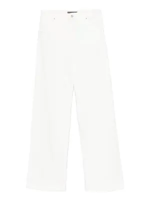 LORENA ANTONIAZZI Lorena Antoniazzi Logo-Patch Jeans