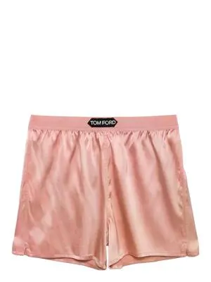 TOM FORD Logo-patch Shorts - Pink