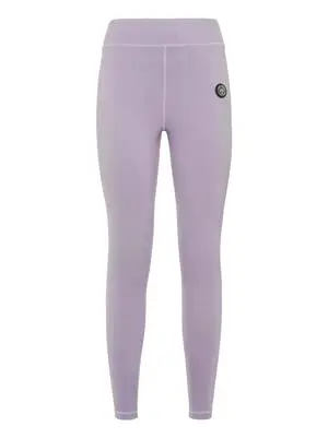 PLEIN SPORT Scratch Performance Leggings - Purple