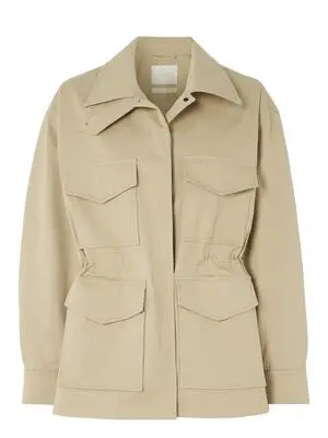 Citizens Of Humanity Paretti Cotton-blend Twill Jacket - Neutrals