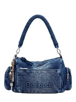 Desigual Denim Hobo Bag - Medium Blue
