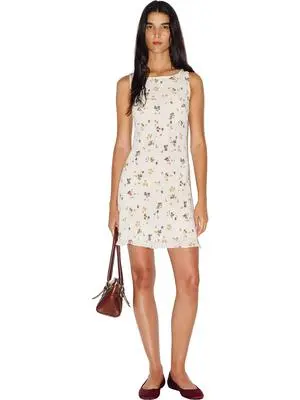 REFORMATION Dale Mini Dress - Ivory